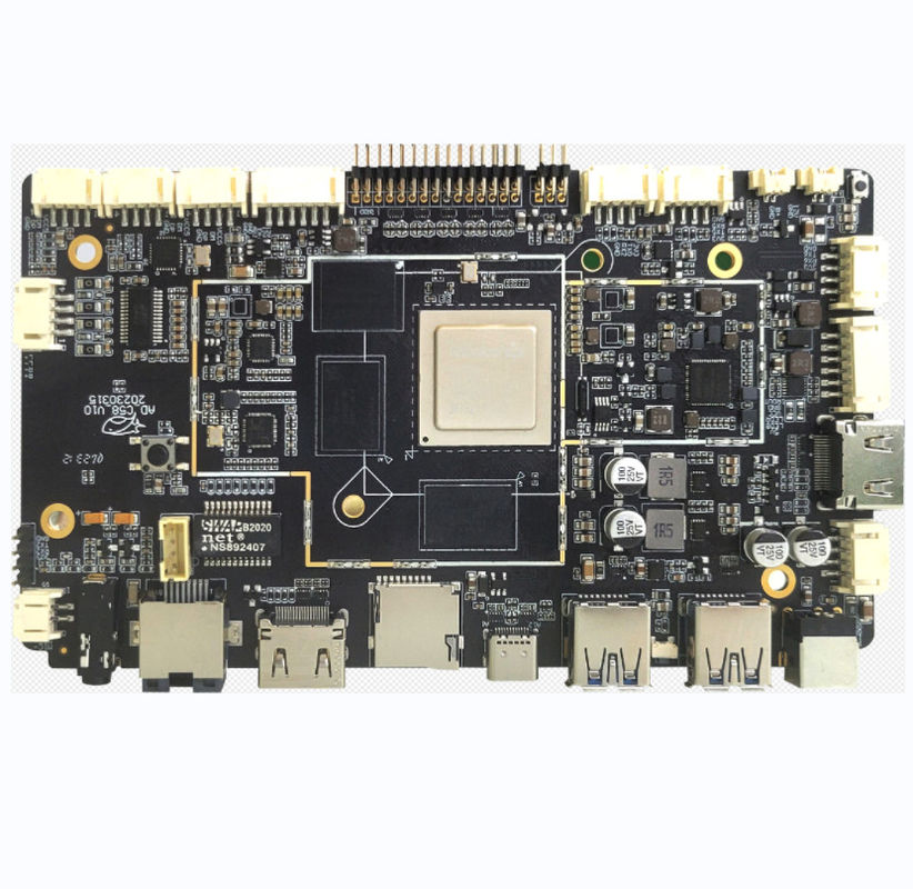 RK3588 Octa Core 8K Video AI Rk3588 Motherboard Android 12 Rockchip Embedded System Board